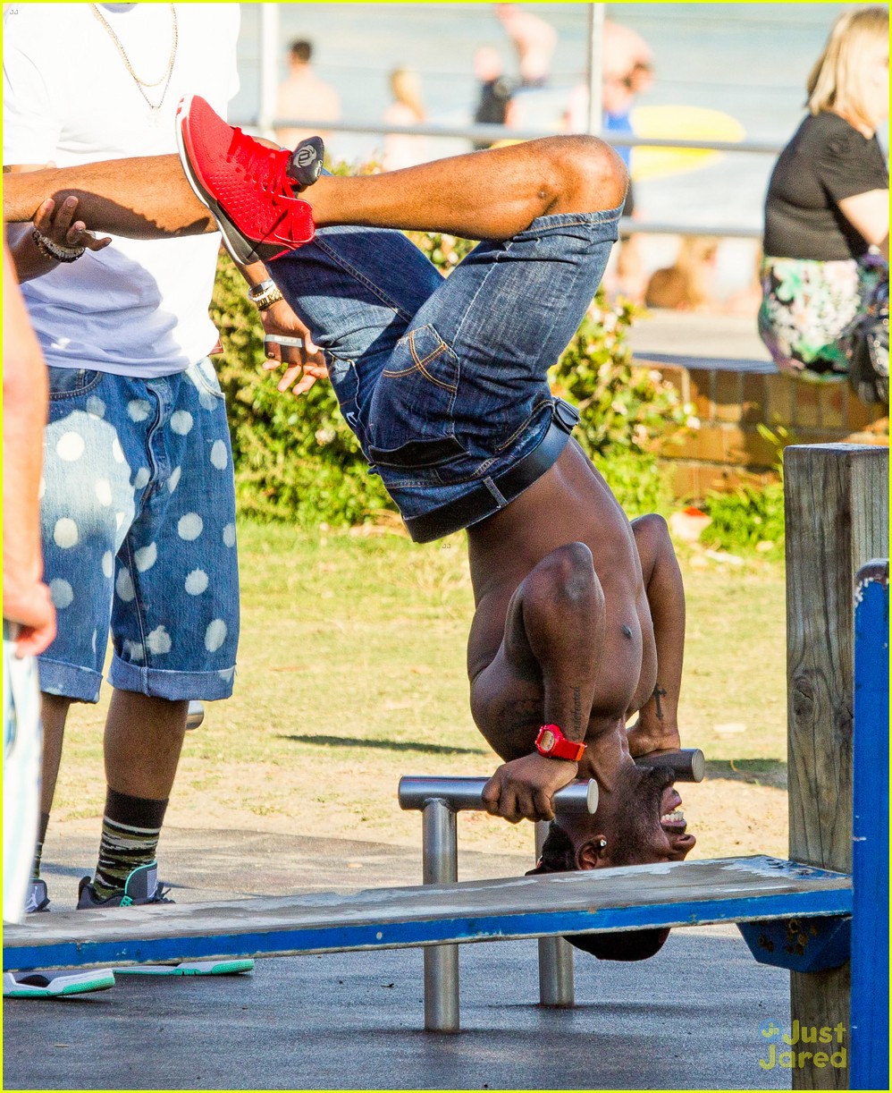 Jason Derulo: Shirtless Bondi Beach Workout! | Photo 603319 - Photo ...