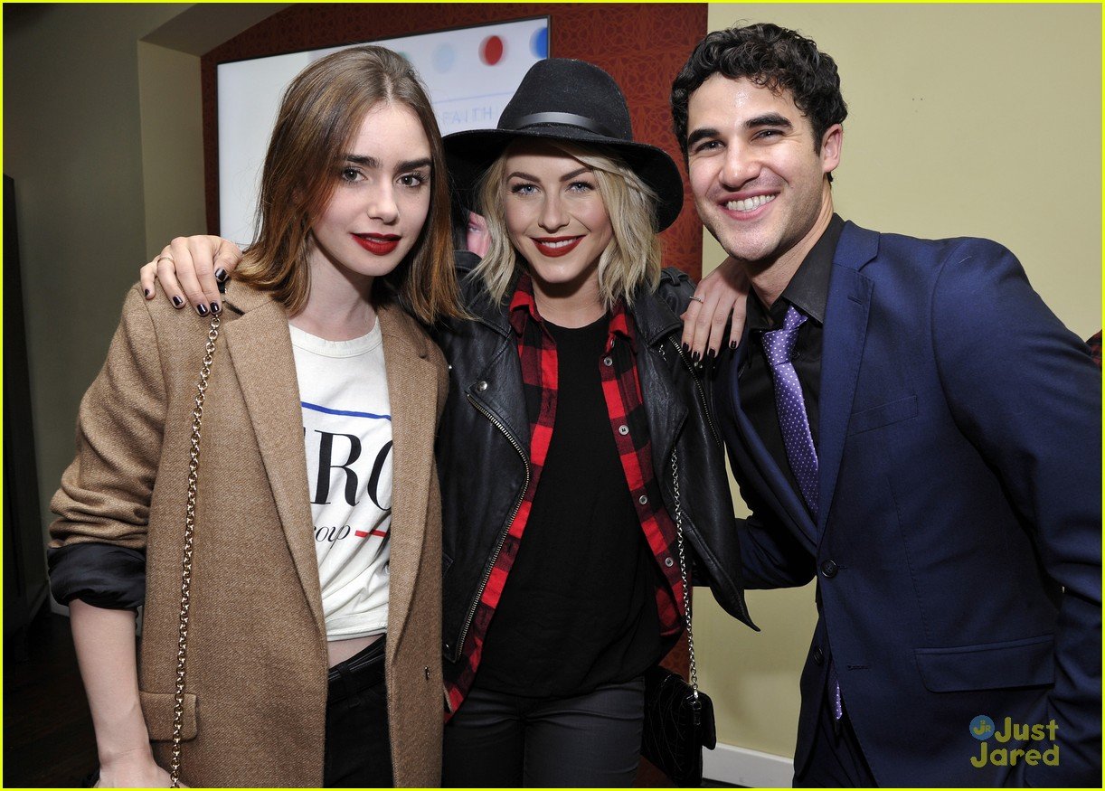 Full Sized Photo of lily collins julianne hough 30 secs to mars 06 ...