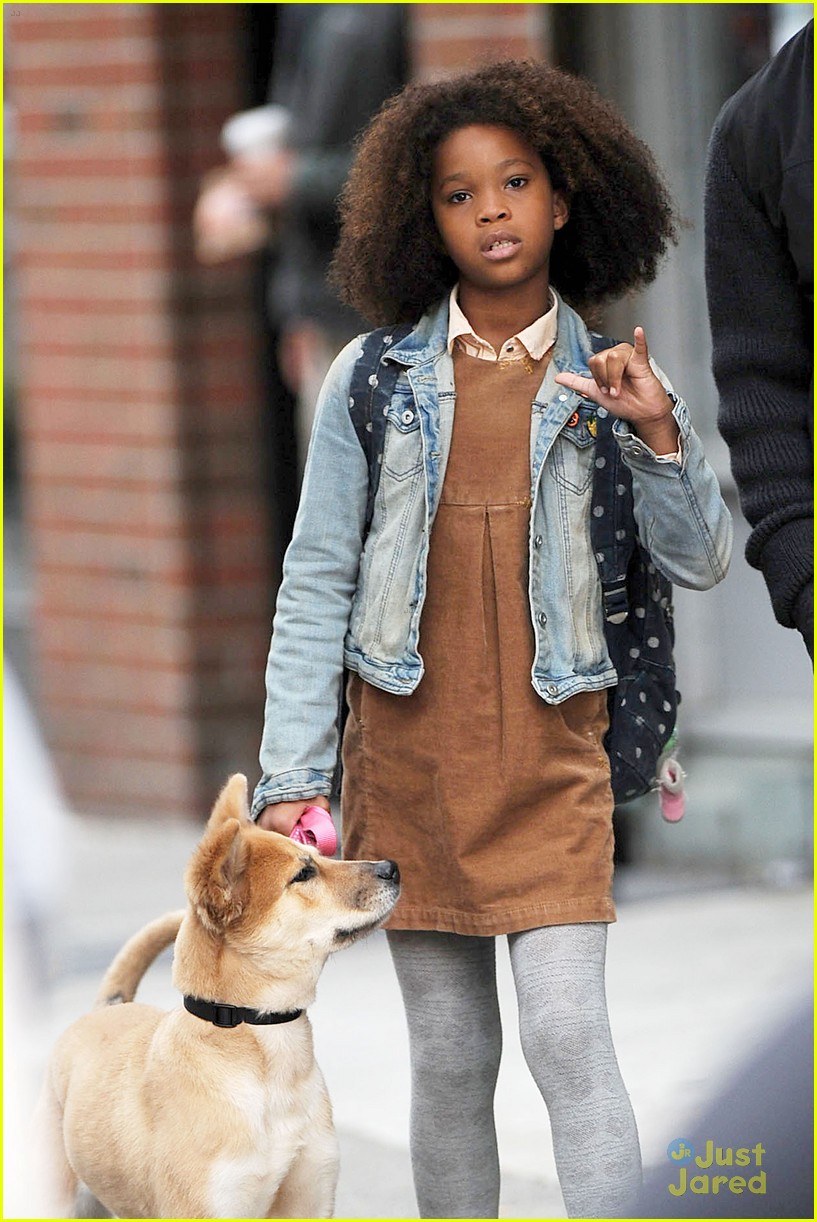 Quvenzhane Wallis: 'Annie' Filming with Sandy! | Photo 607255 - Photo ...