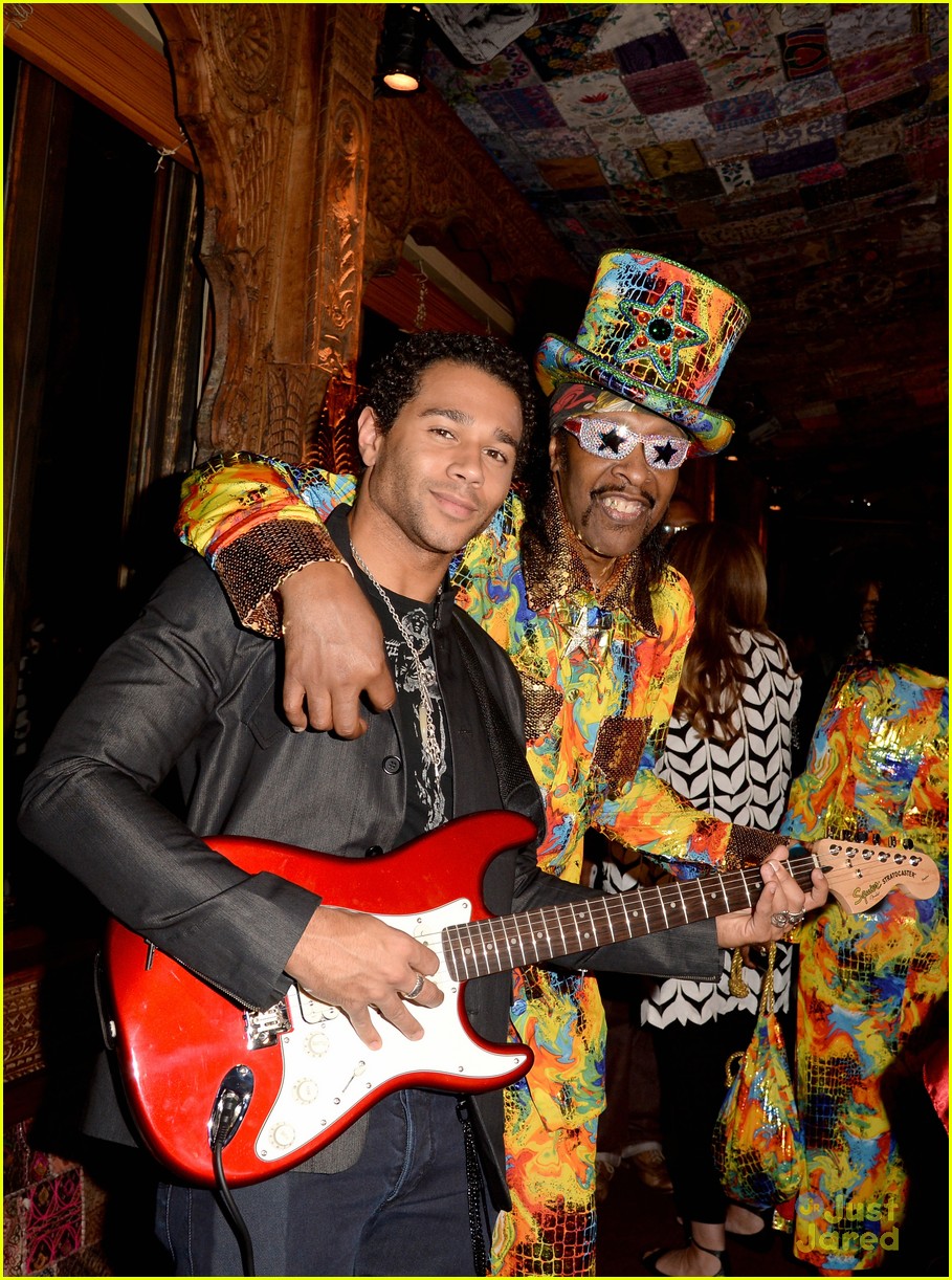 Corbin Bleu & Sasha Clements: BandFuse Video Game Launch | Photo 617322 ...