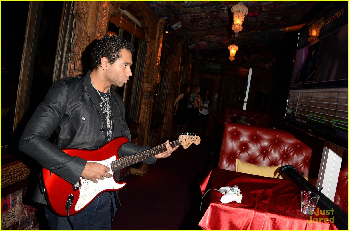 Corbin Bleu & Sasha Clements: BandFuse Video Game Launch | Photo 617333 ...