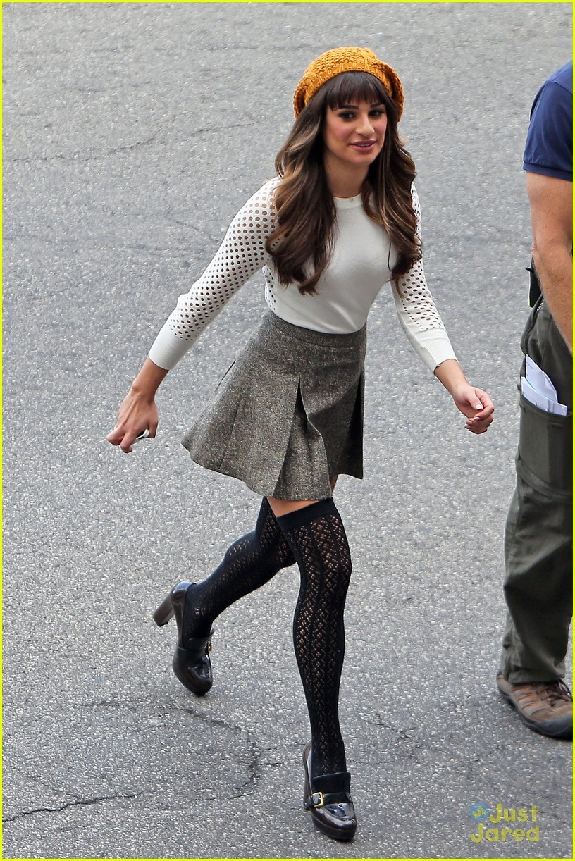 Lea Michele & Naya Rivera: Downtown for 'Glee'! | Photo 618227 - Photo Gallery | Just Jared Jr.