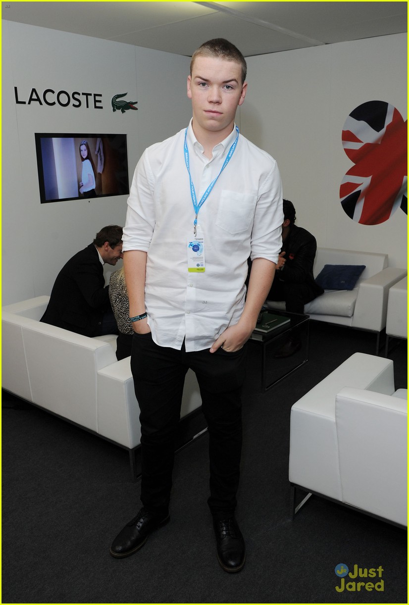 Jamie Campbell Bower & Will Poulter: ATP World Finals Lacoste Lounge ...