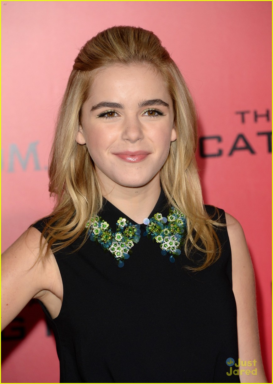 Kiernan Shipka & Jake Short: 'Catching Fire' Premiere with Nolan Gould ...