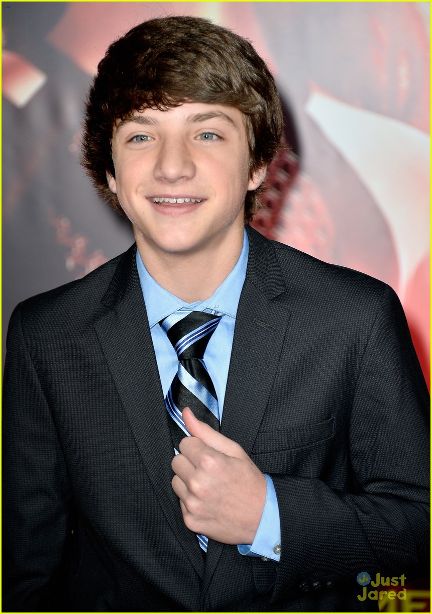 Kiernan Shipka & Jake Short: 'Catching Fire' Premiere with Nolan Gould ...