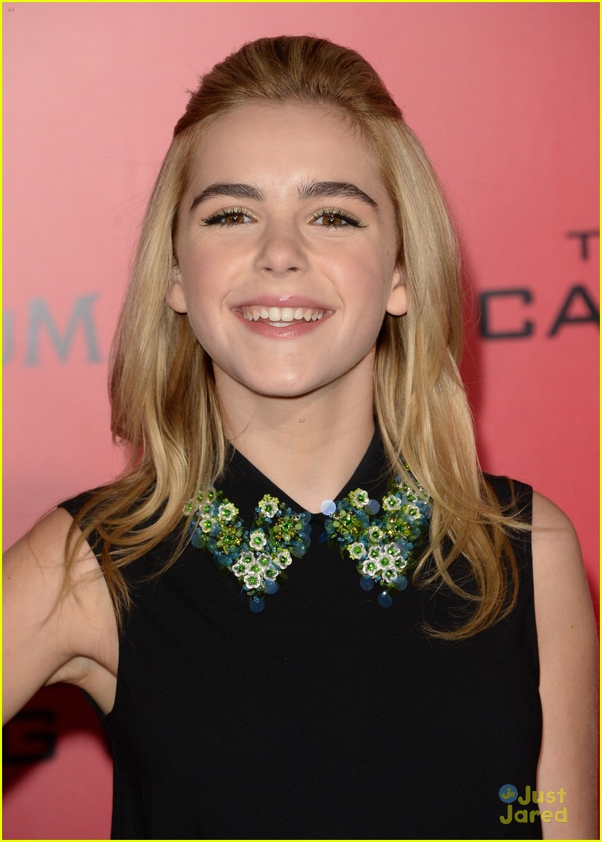 Kiernan Shipka & Jake Short: 'Catching Fire' Premiere with Nolan Gould ...