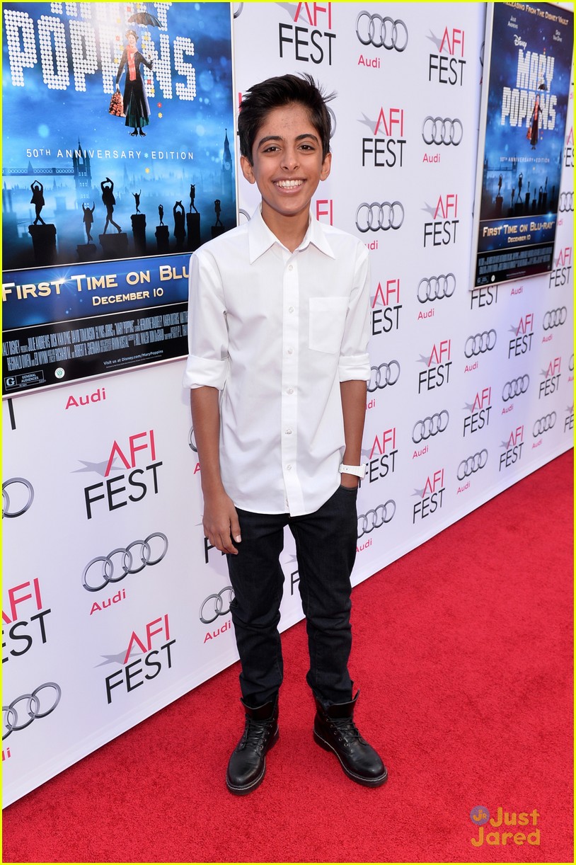 Rowan Blanchard & Calum Worthy: 'Mary Poppins' Screening at AFI Fest ...