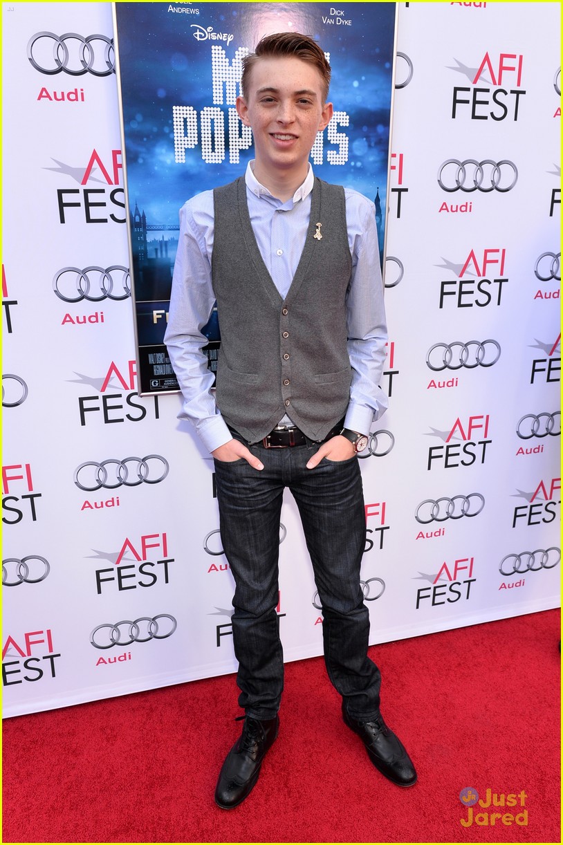 Rowan Blanchard & Calum Worthy: 'Mary Poppins' Screening at AFI Fest ...