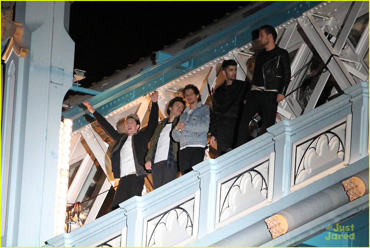 One Direction Film 'Midnight Memories' Video on London's Famed Tower ...