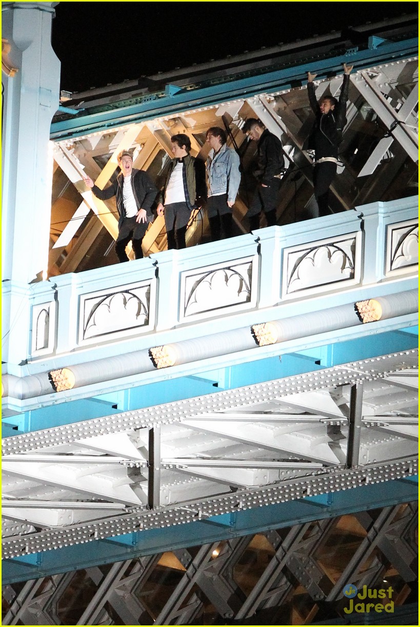 One Direction Film 'Midnight Memories' Video on London's Famed Tower ...