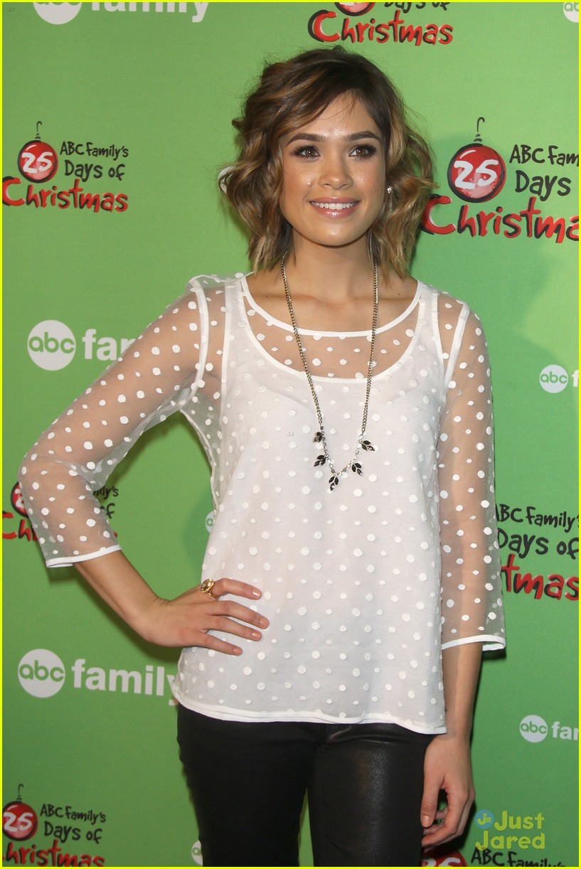 Nicole Anderson: 'Ravenswood' Cast at ABC Family's Winter Wonderland ...