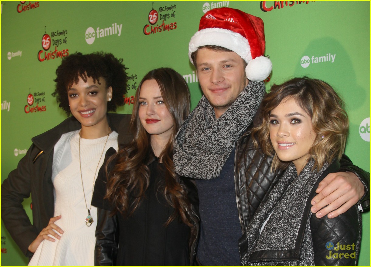 Nicole Anderson: 'Ravenswood' Cast at ABC Family's Winter Wonderland ...