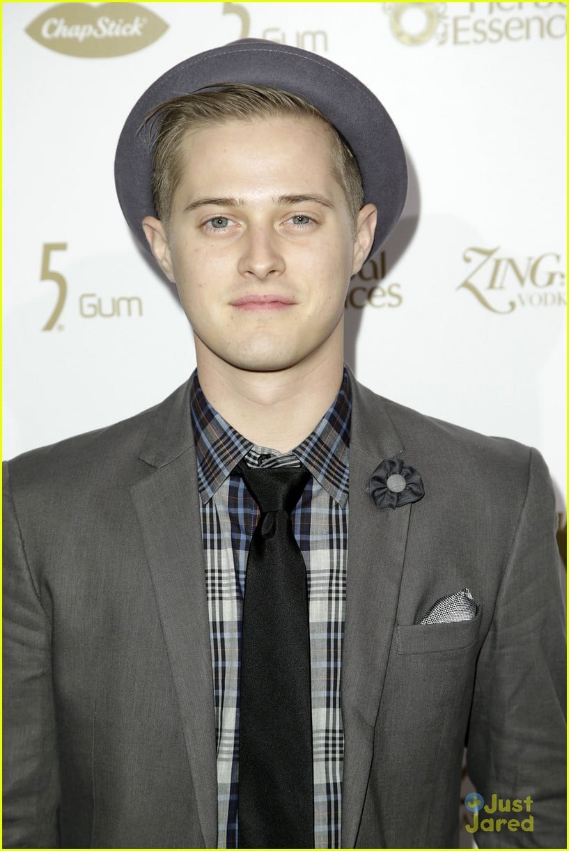 Lucas Grabeel & Stef Dawson: OK Magazine's Pre-Grammys Party | Photo ...