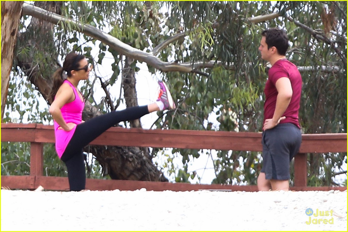 Lea Michele Stretches It Out Before Hike | Photo 638392 - Photo Gallery ...