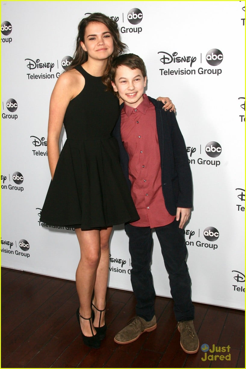 Maia Mitchell & Hayden Byerly: Disney ABC TCA Party Pair | Photo 635419 ...