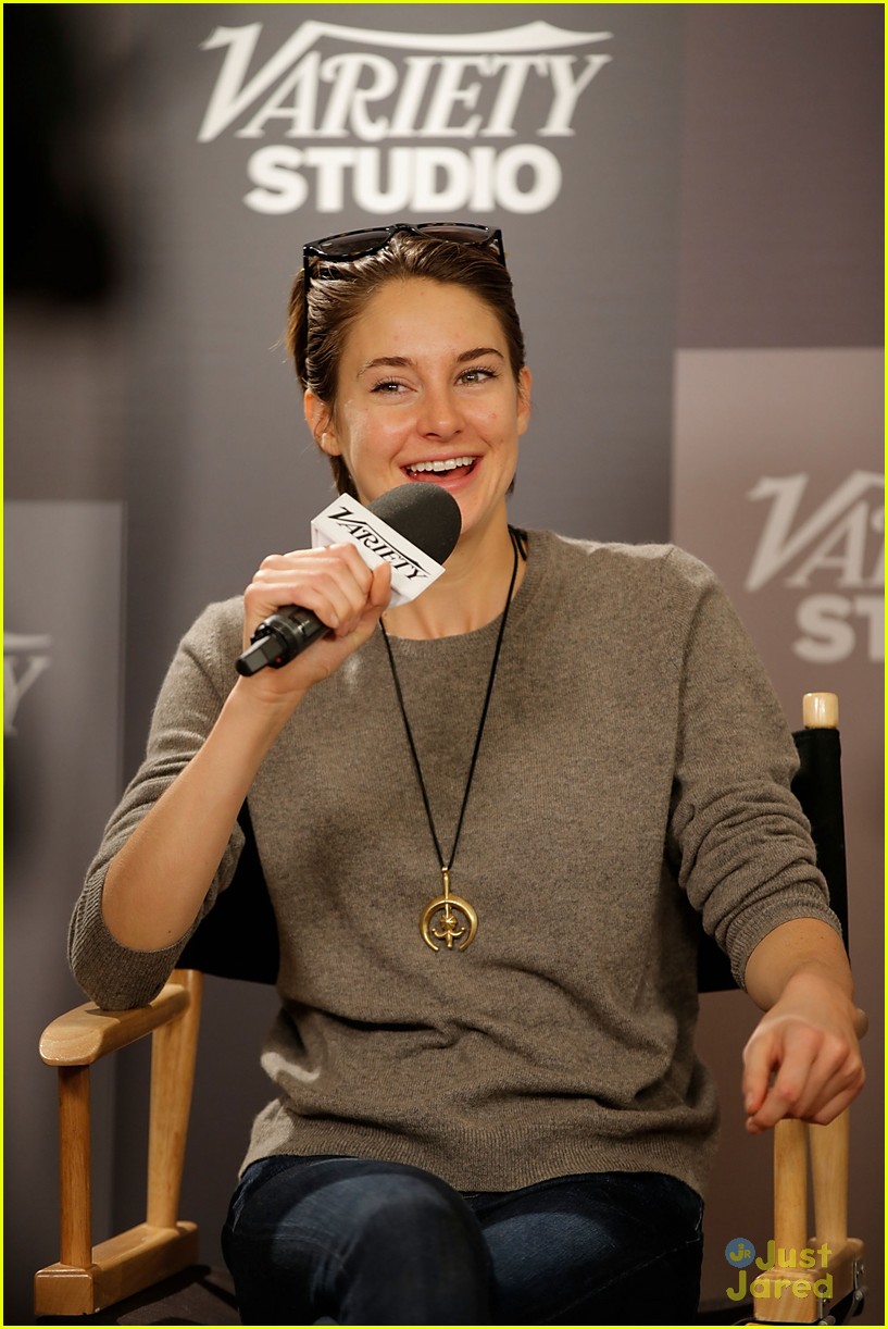 Shailene Woodley: 'White Bird In A Blizzard' Promo at Variety Studio ...