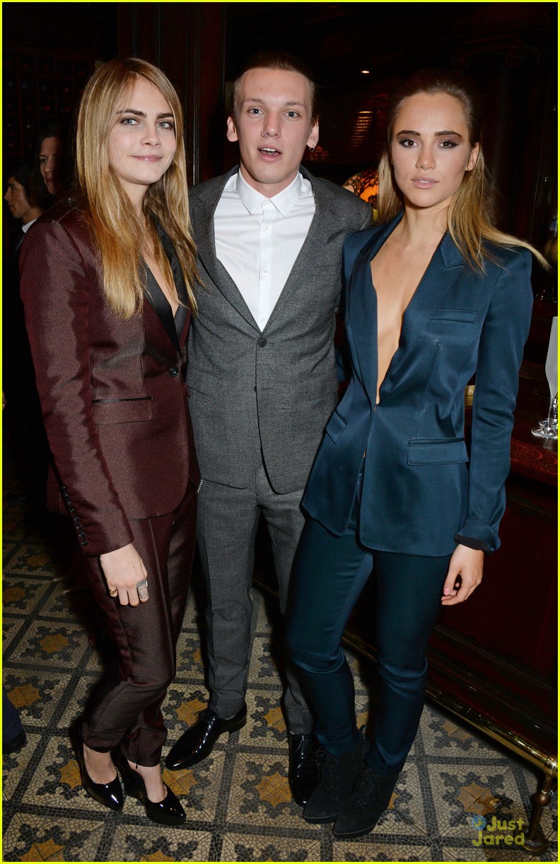 Jamie Campbell Bower & Cara Delevingne: BAFTA Nominee Dinner! | Photo ...