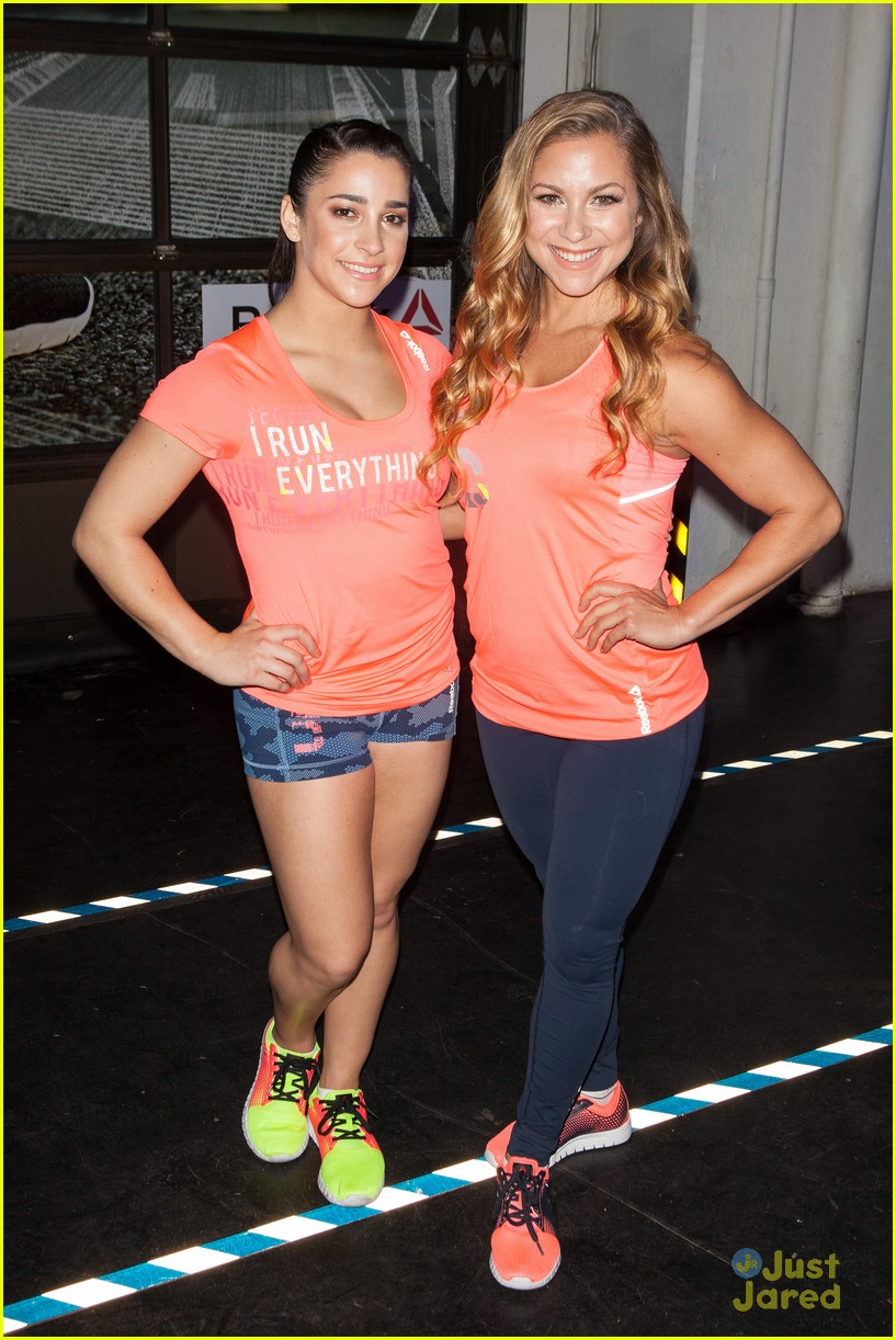 Jamie Chung & Alexandra Raisman: Reebok ZQuick Launch! | Photo 641775 ...
