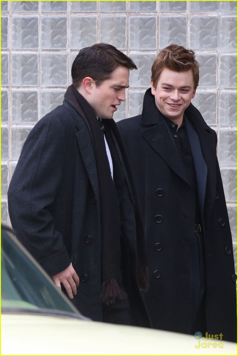 Robert Pattinson & Dane DeHaan Suit Up for 'Life' Scenes in Toronto ...