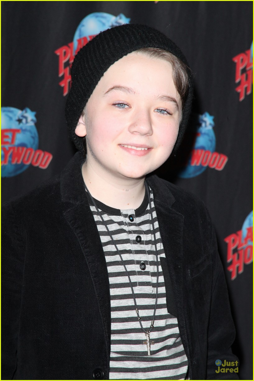 Benjamin Stockham: Planet Hollywood Visit to Promote 'About a Boy ...