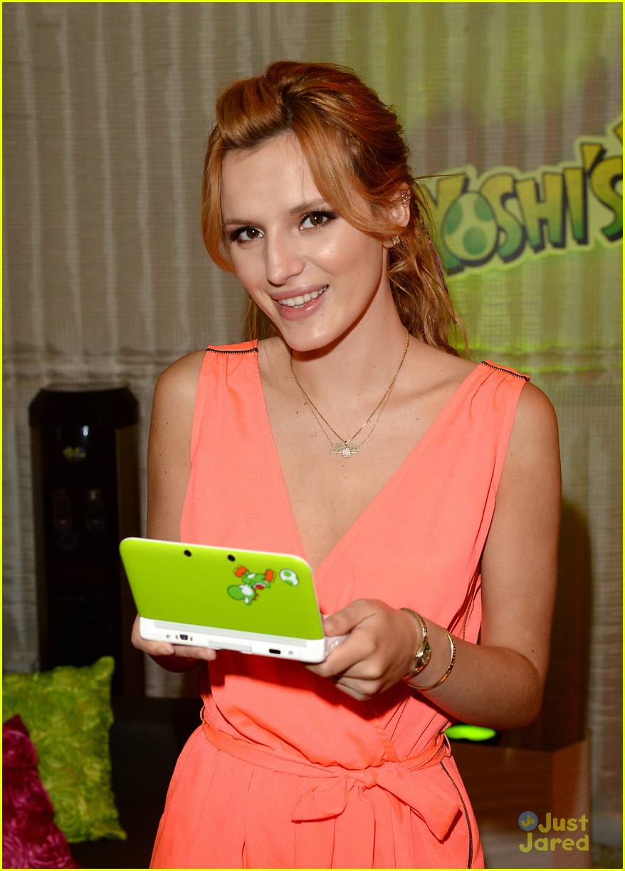 Bella Thorne & Garrett Clayton: Yoshi's Celebrity Egg Decorating Party ...