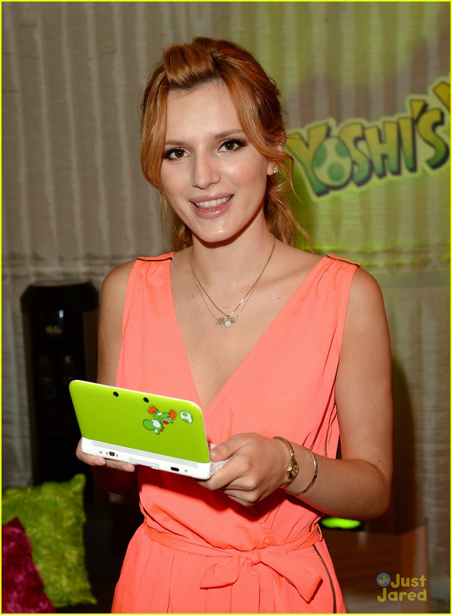 Bella Thorne & Garrett Clayton: Yoshi's Celebrity Egg Decorating Party ...