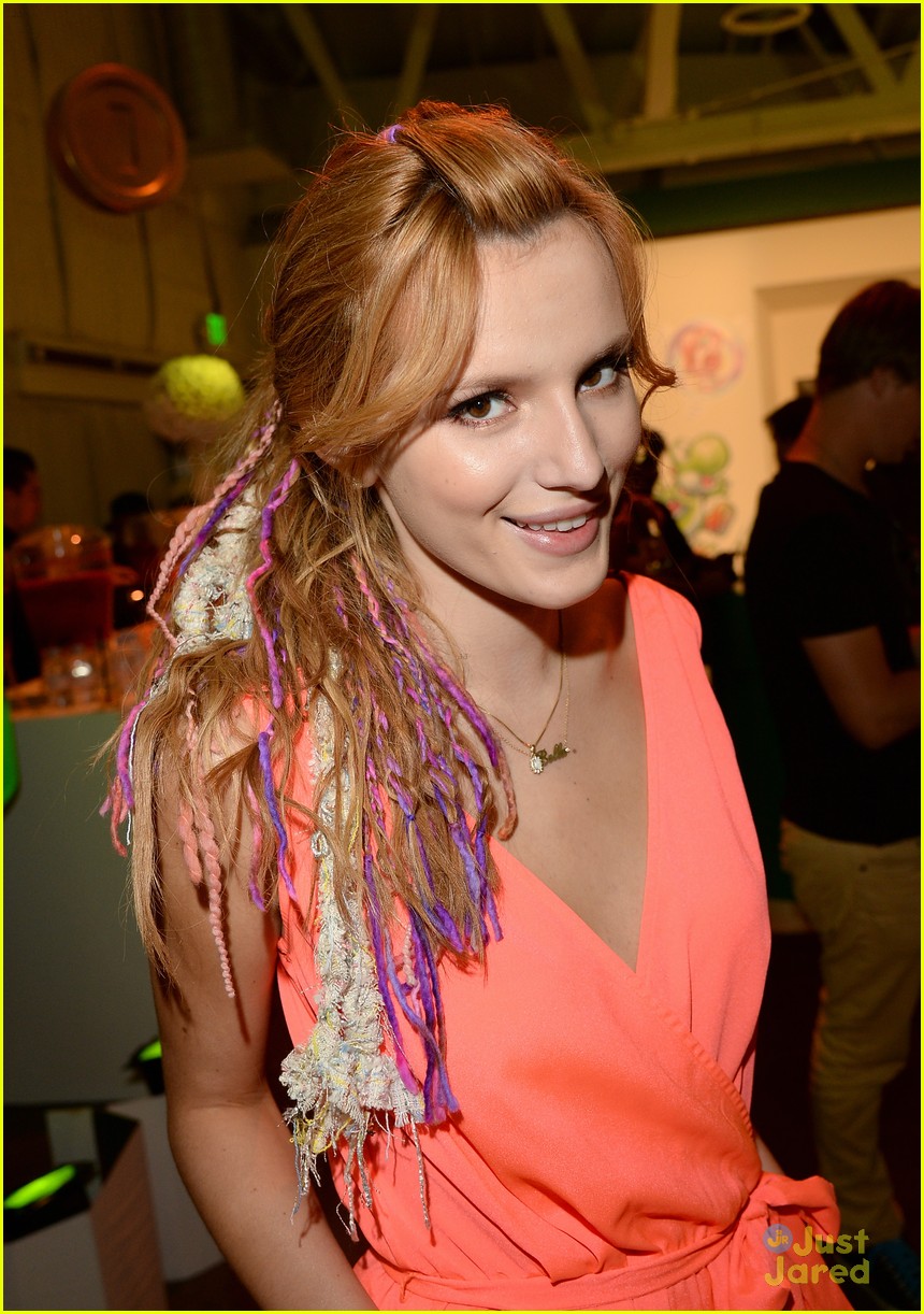 Bella Thorne & Garrett Clayton: Yoshi's Celebrity Egg Decorating Party ...