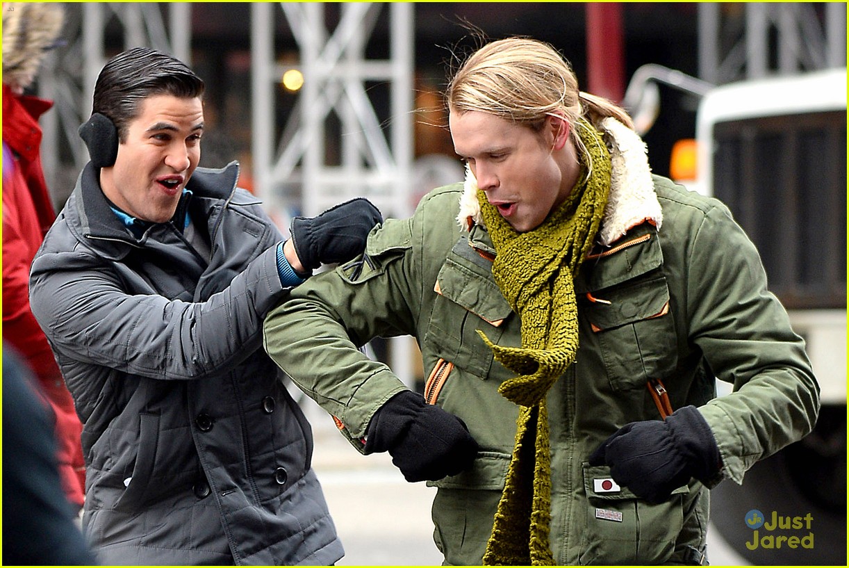 Chord Overstreet Gives Darren Criss a Piggyback Ride, Gets Arrested in ...