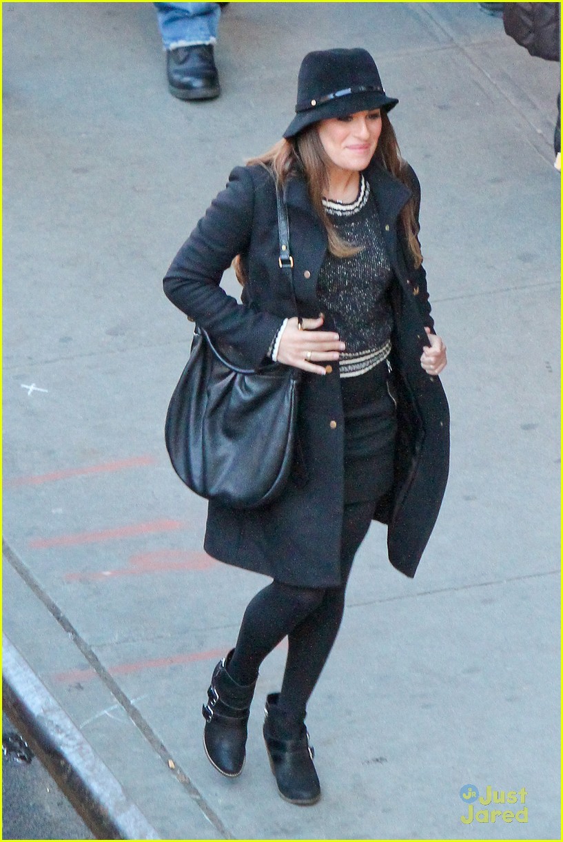 Lea Michele: Outfit Changes For More 'Glee' in NYC! | Photo 652474 ...