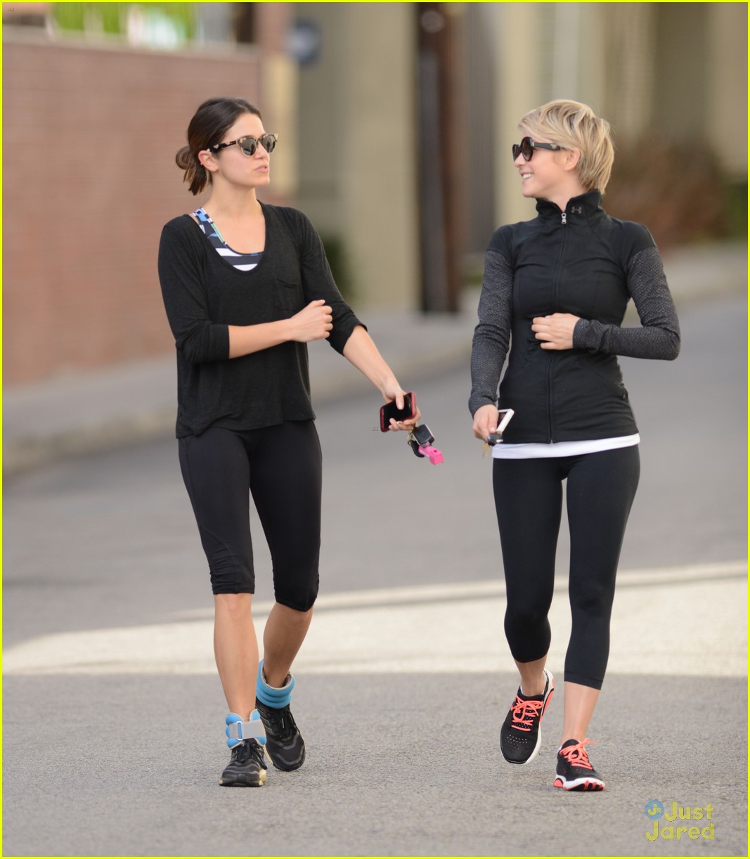 Nikki Reed & Julianne Hough Hug It Out After Workout | Photo 651608 ...