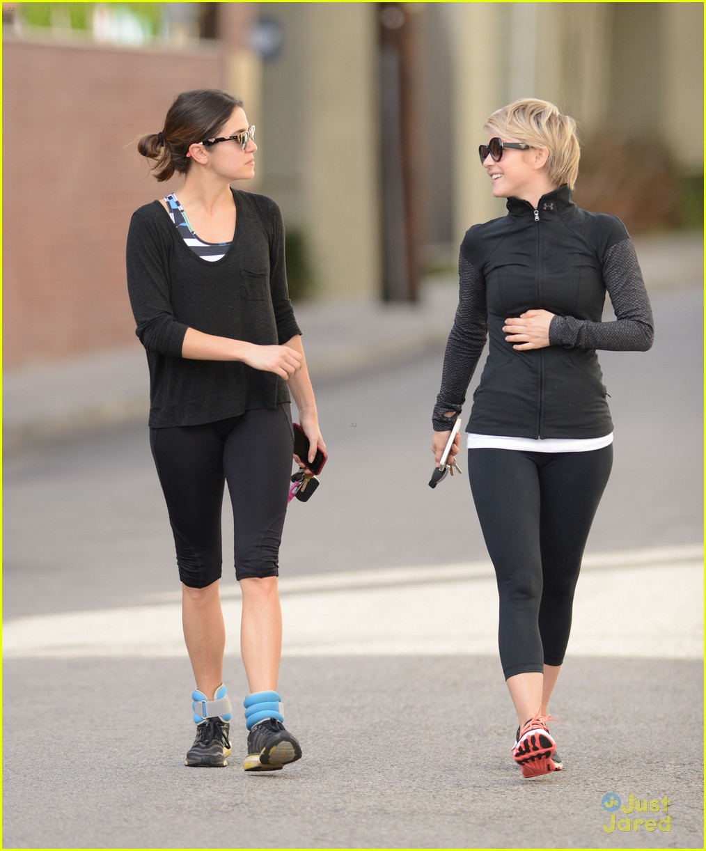 Nikki Reed & Julianne Hough Hug It Out After Workout | Photo 651609 ...