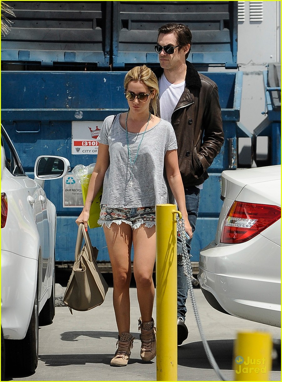 Ashley Tisdale & Fiance Christopher French Step Out for Romantic ...