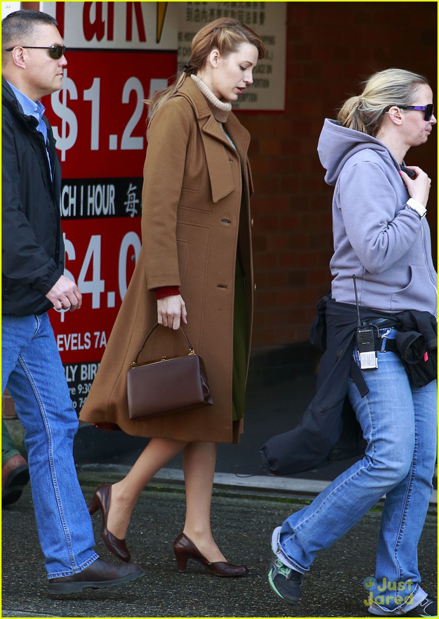 Full Sized Photo of blake lively back filming age adaline after set ...