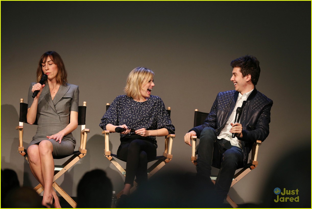 Nat Wolff Makes Emma Roberts Laugh Lots at The Apple Store | Photo ...