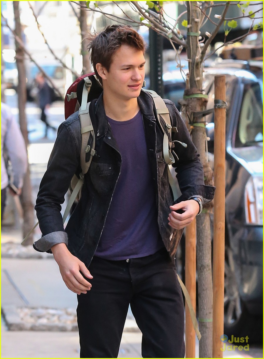 Ansel Elgort Was 'Crying of Laughter' From Co-Star Nat Wolff | Photo ...