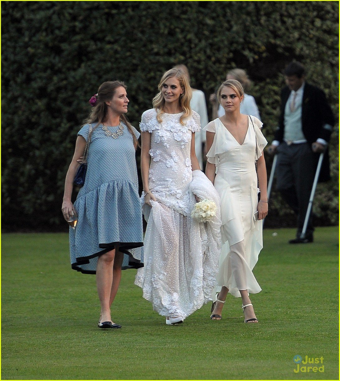 Cara Delevingne Debuts New Tattoo at Sister Poppy's Wedding! | Photo ...