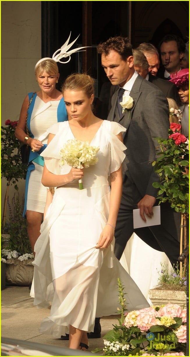 Cara Delevingne Debuts New Tattoo at Sister Poppy's Wedding! | Photo ...