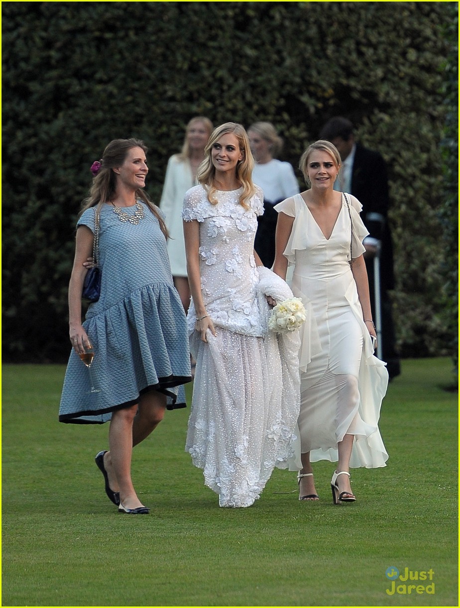 Cara Delevingne Debuts New Tattoo at Sister Poppy's Wedding! | Photo ...