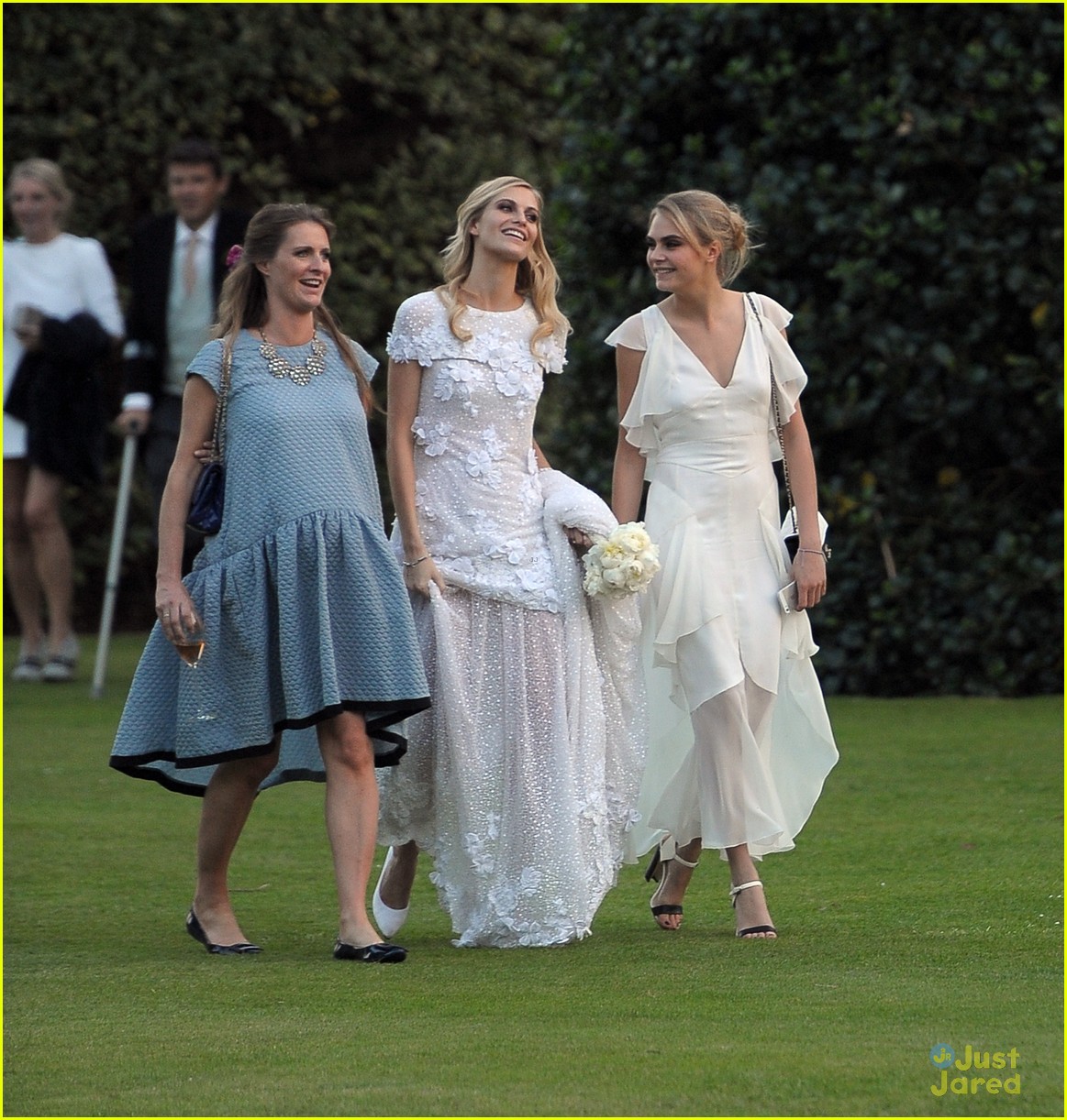 Cara Delevingne Debuts New Tattoo at Sister Poppy's Wedding! | Photo ...