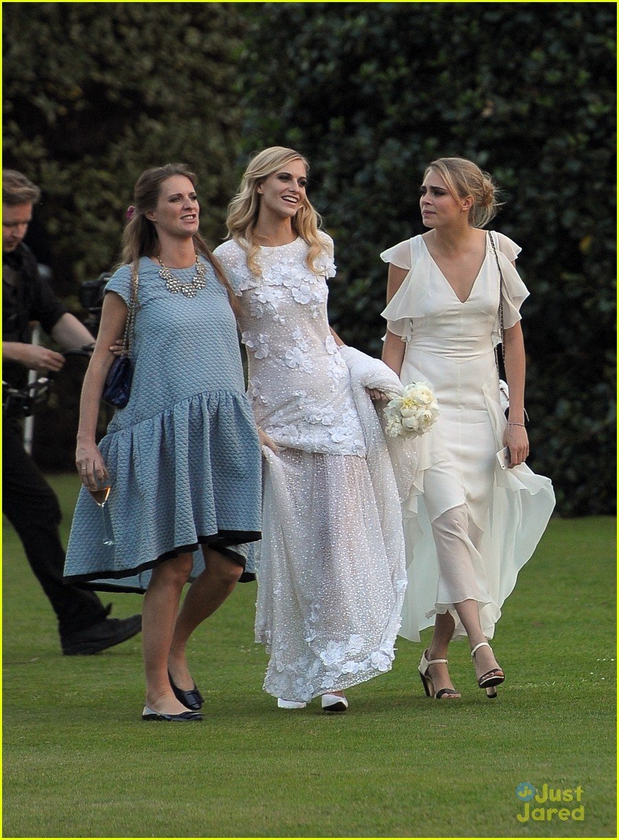 Cara Delevingne Debuts New Tattoo at Sister Poppy's Wedding! | Photo ...