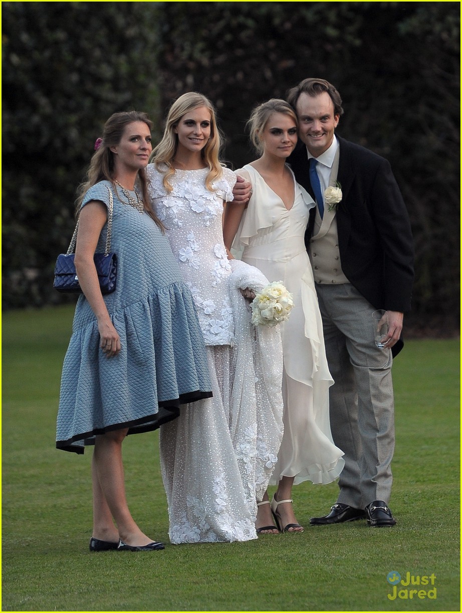 Cara Delevingne Debuts New Tattoo at Sister Poppy's Wedding! | Photo ...