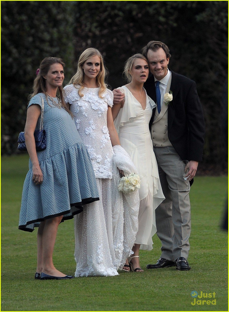 Cara Delevingne Debuts New Tattoo at Sister Poppy's Wedding! | Photo ...
