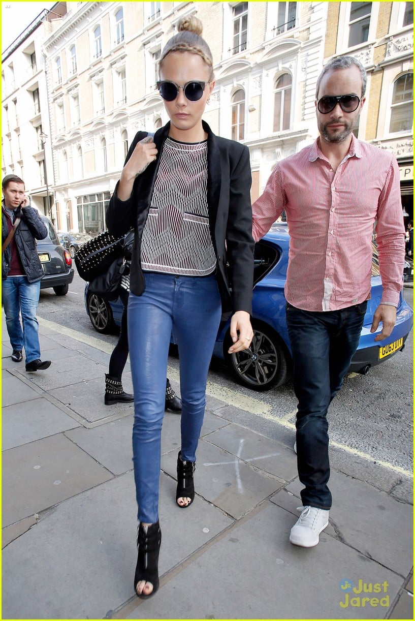 Cara Delevingne Flaunts Fun Braid at Kate Moss for TopShop Event ...