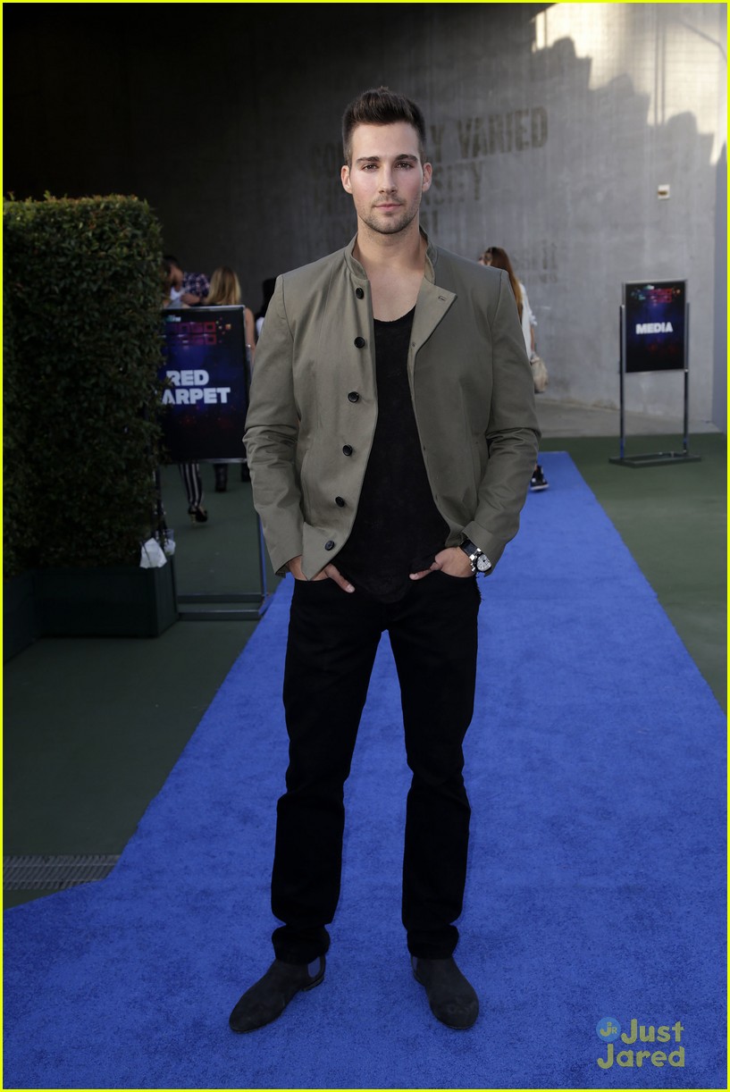 James Maslow & Peta Murgatroyd Strike a Pose at Wango Tango 2014 ...