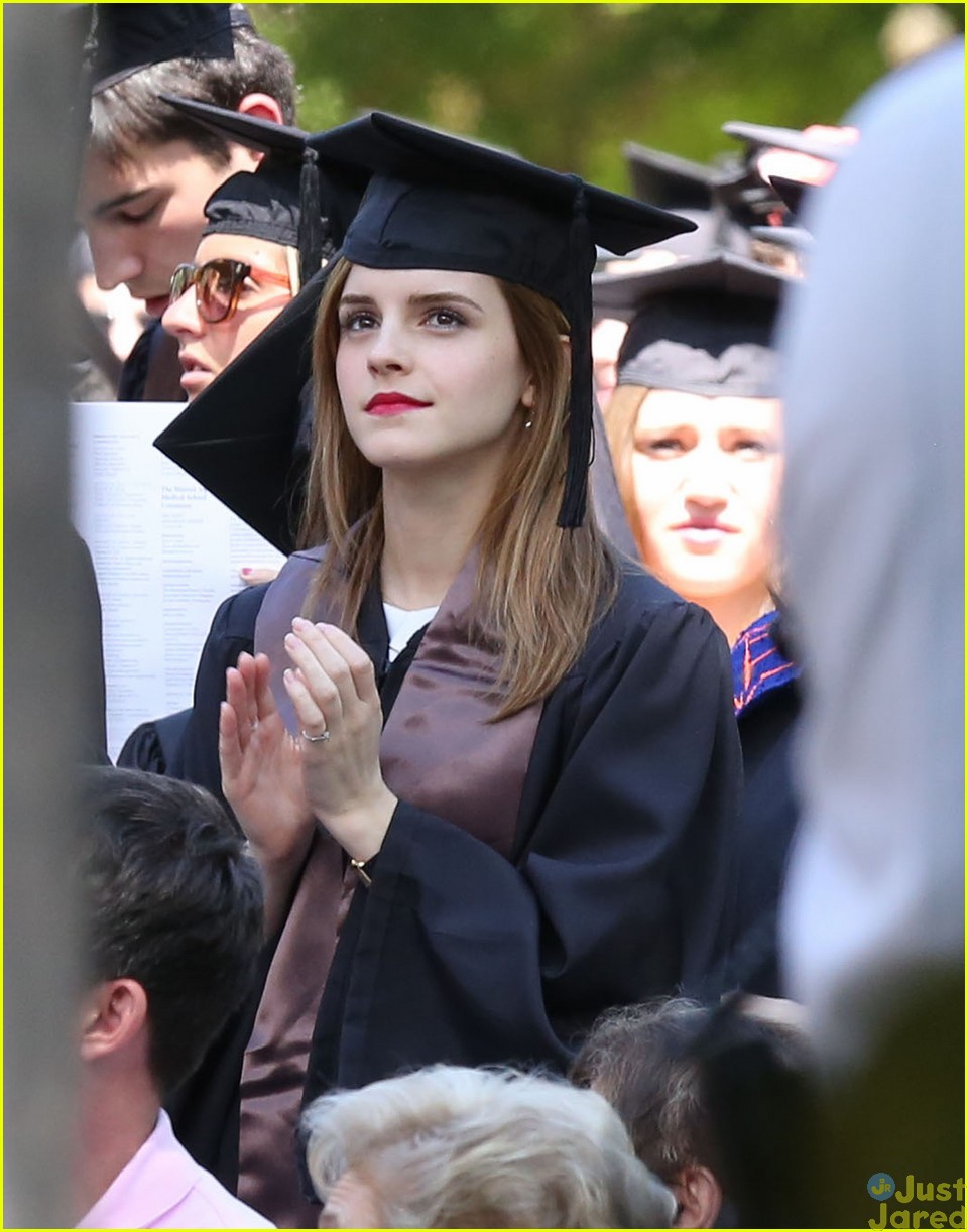 Emma Watson Graduates From Brown University - See the Pics Here ...