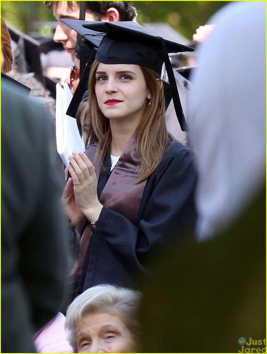 Emma Watson Graduates From Brown University - See the Pics Here ...