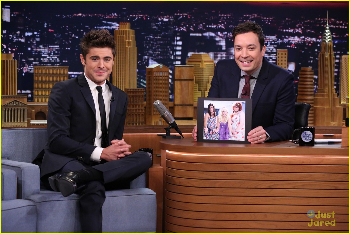 Zac Efron Drops by 'The Tonight Show' After Hilarious Drag Skit | Photo ...