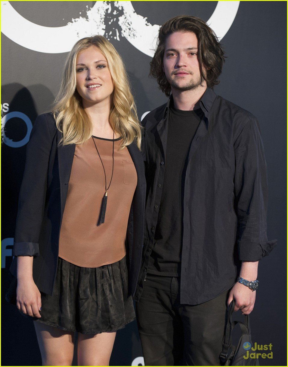 Full Sized Photo of eliza taylor thomas mcdonell the 100 photo call ...