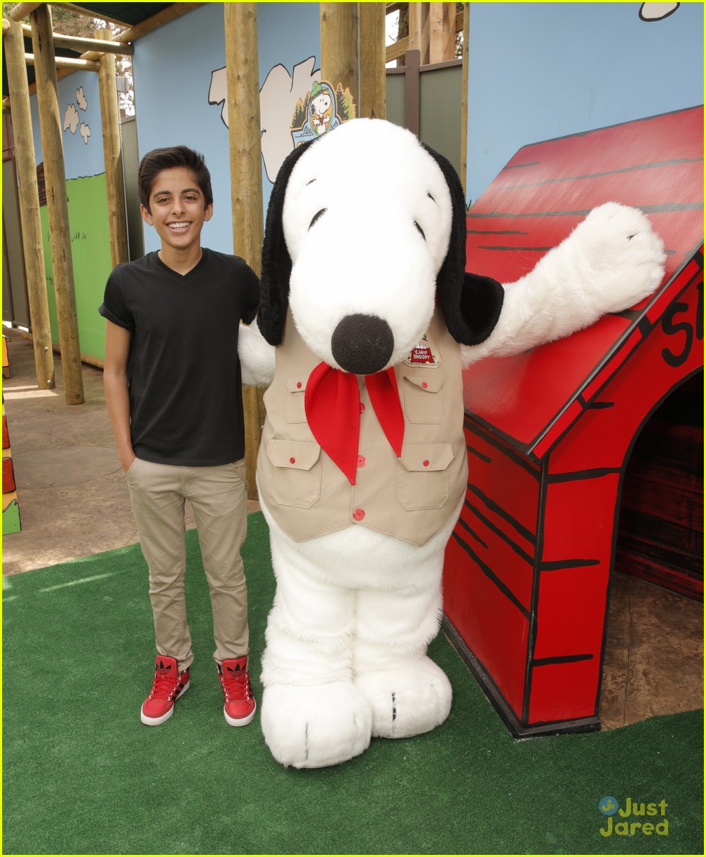 Audrey Whitby & Joey Bragg Celebrate Camp Snoopy's 30th Anniversary ...