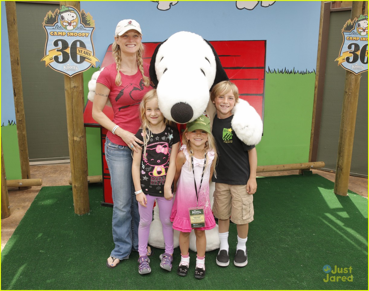 Audrey Whitby & Joey Bragg Celebrate Camp Snoopy's 30th Anniversary ...